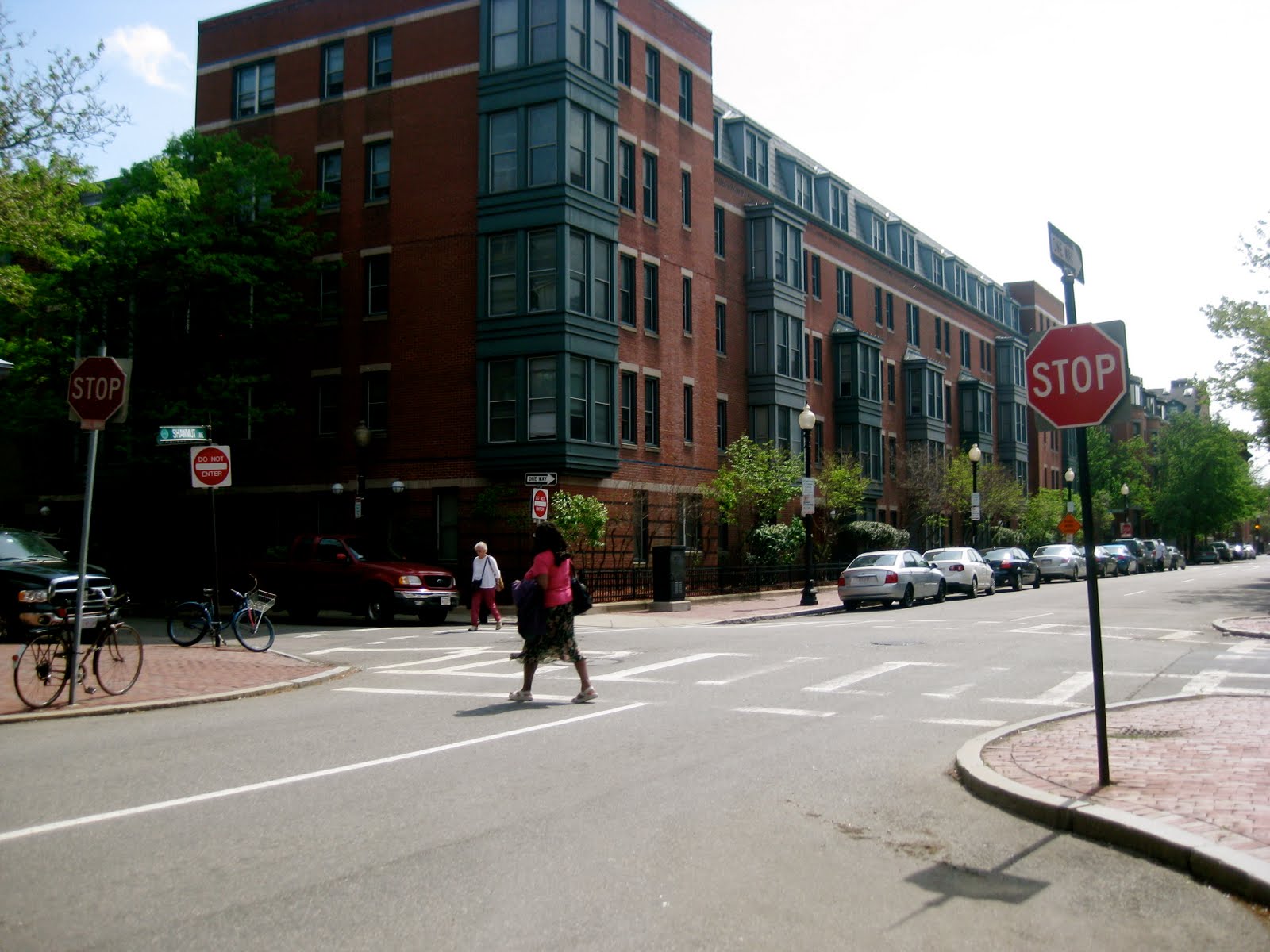 Calm Streets Boston: One-way Street With Reversing Direction, Shawmut ...
