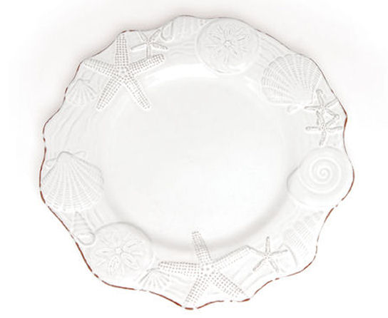 Beach Cottage Style: Sanibel Plates by Mud Pie - Stunning Seashell ...