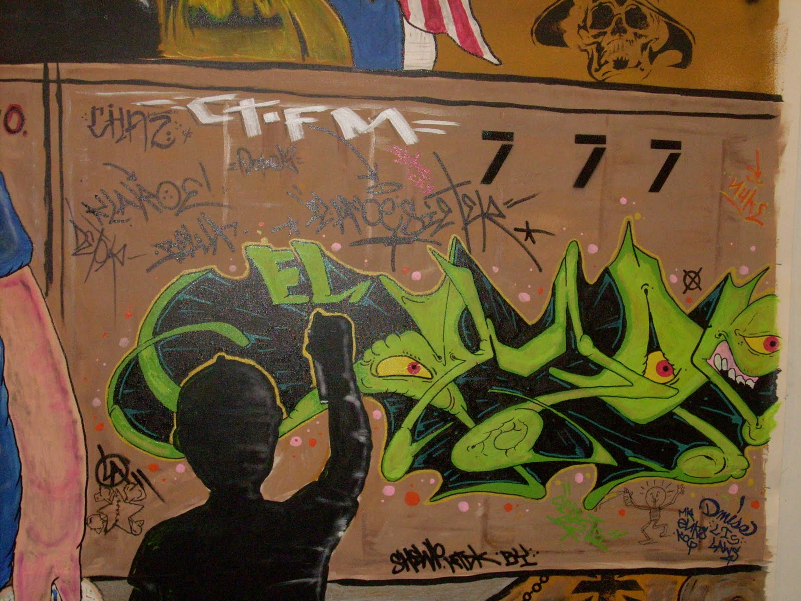 Mofoz Visualz Art.Culture.Life.: Chaz Bojorquez at Texas A&M Kingsville