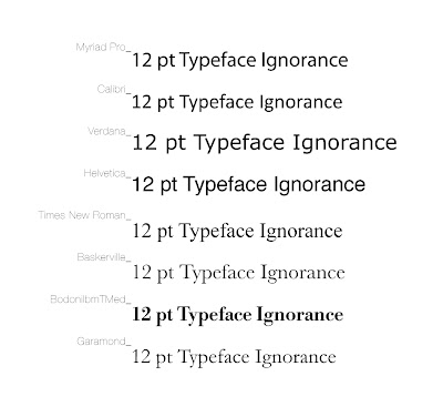 12pt – 字型思考 | book* text* design*