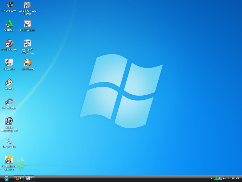xp-style: seven Remix, ubah tampilan xp menjadi window 7