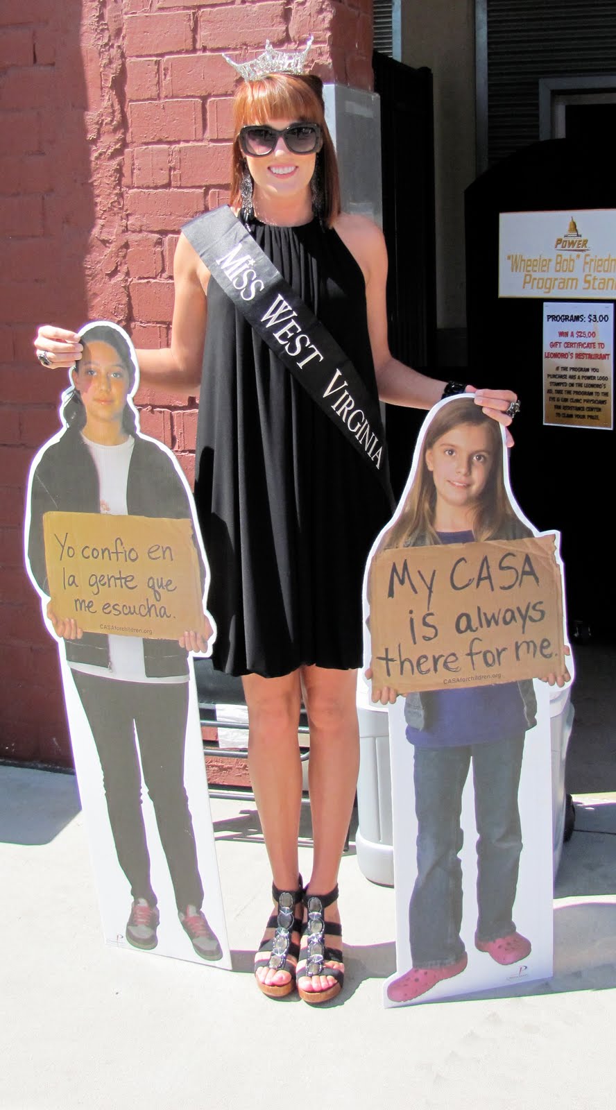 Talia Markham Miss WV 2009: Mission WV Walk Me Home