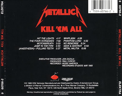 Metal4us: Metallica - Kill 'Em All (1983)