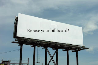 New Tarps World: Re-use the used billboard sign material as Pond liners