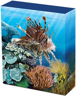 Sea Life Coin: 1/2oz Silver Proof Lionfish | Lunaticg Coin