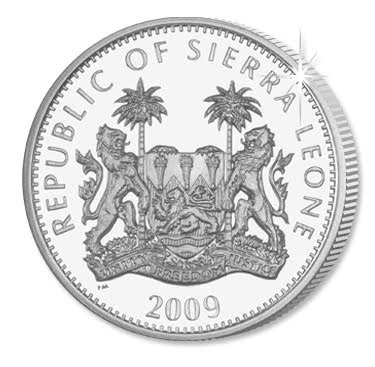 Sierra Leone-Remember Michael Jackson 1958–2009 Coin | Lunaticg Coin