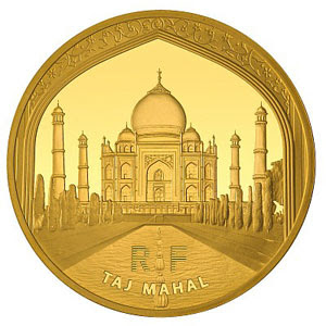 Taj Mahal Gold Proof coins | Lunaticg Coin