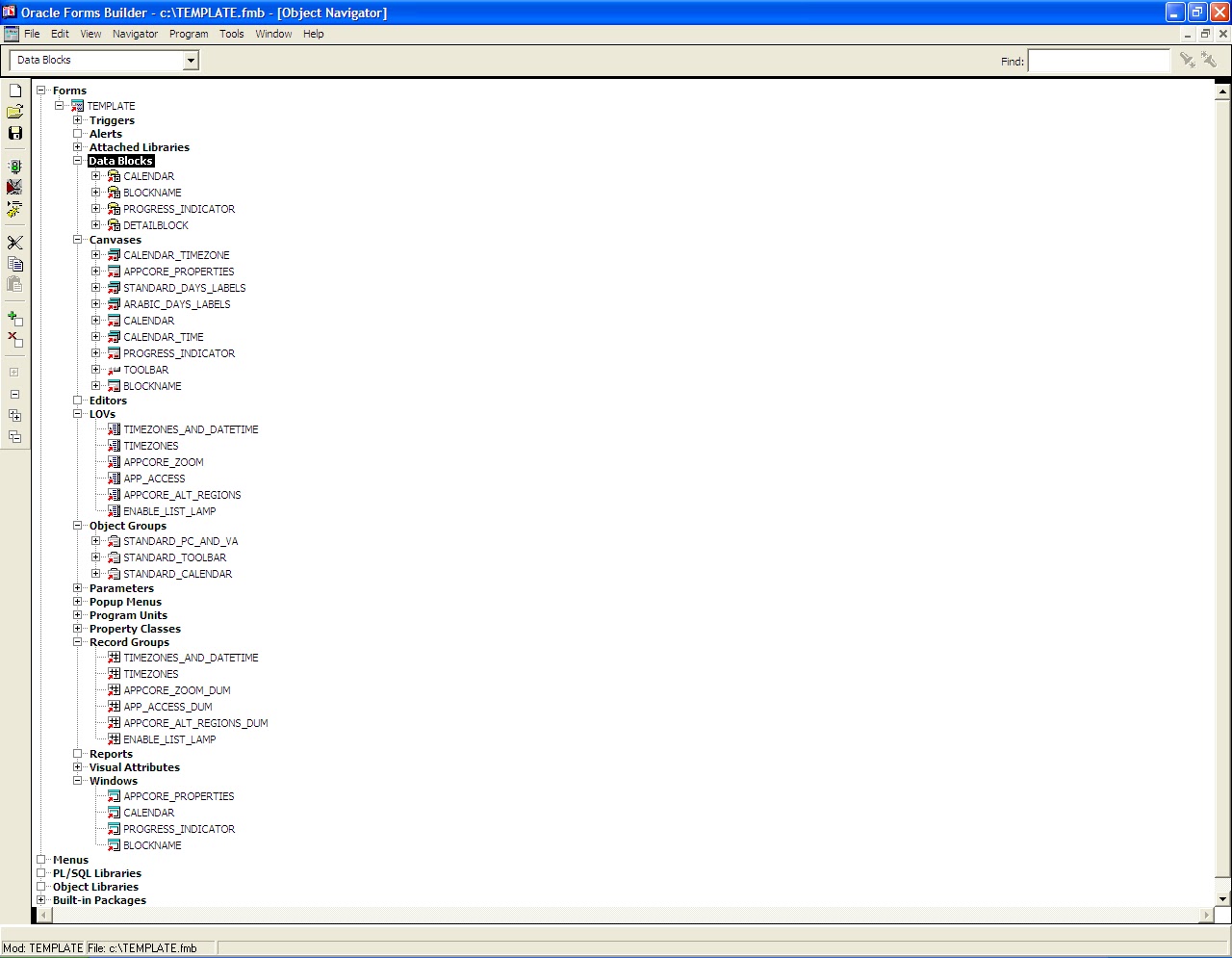 APPS Template Form | Oracle Experience Blog
