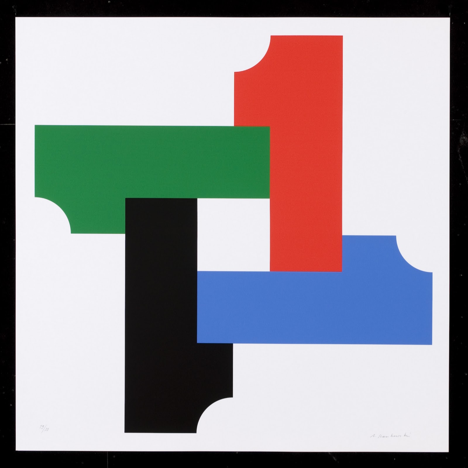 Flyer Goodness: Grandiose Geometrics from Anton Stankowski