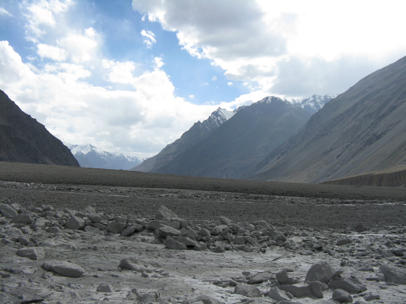 Kurze Sommertour durch Mittelasien: Abfahrt ins Bartang, von Shurali ...
