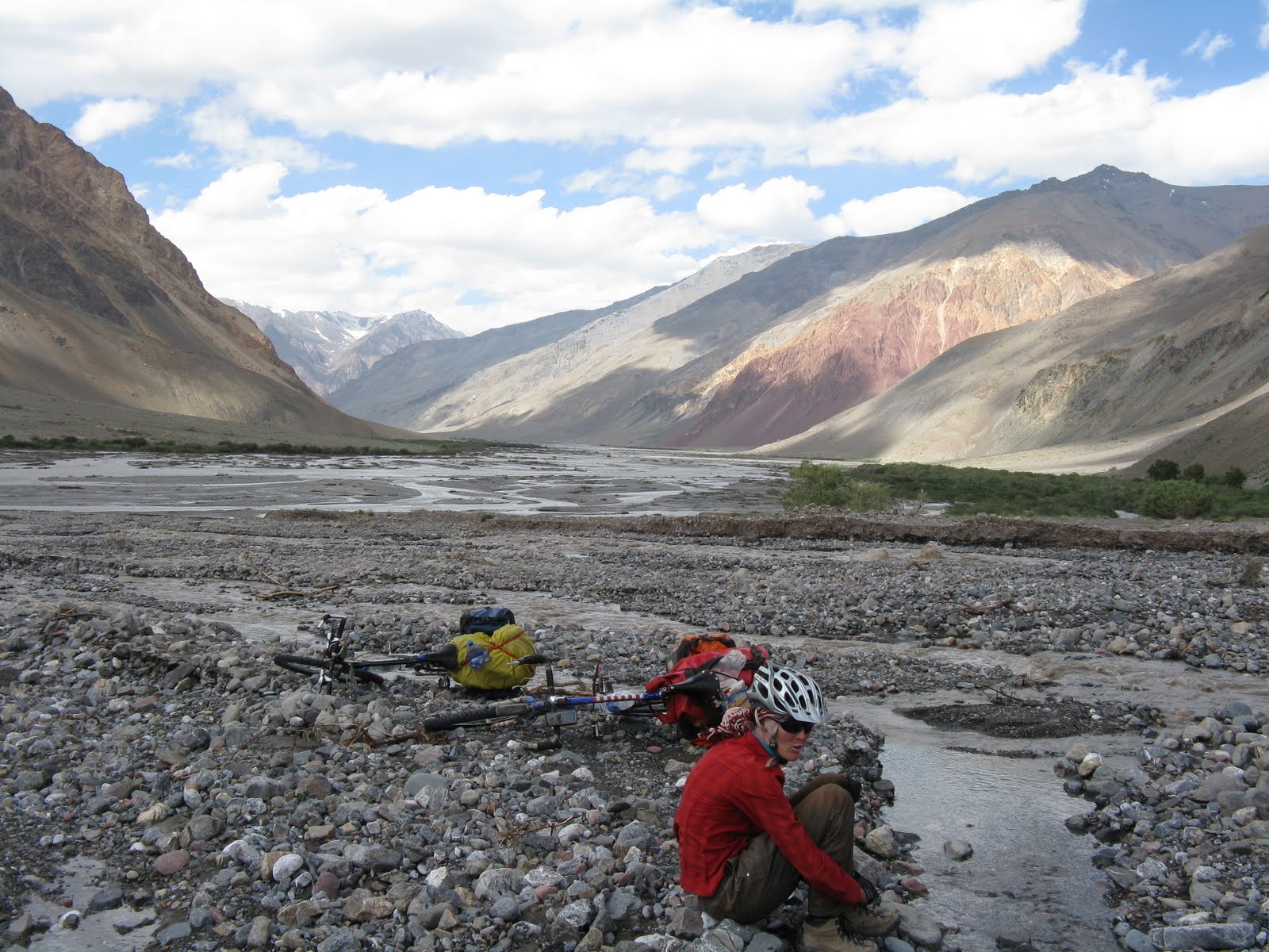 Kurze Sommertour durch Mittelasien: Abfahrt ins Bartang, von Shurali ...