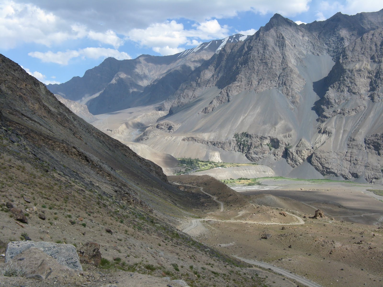 Kurze Sommertour durch Mittelasien: Abfahrt ins Bartang, von Shurali ...
