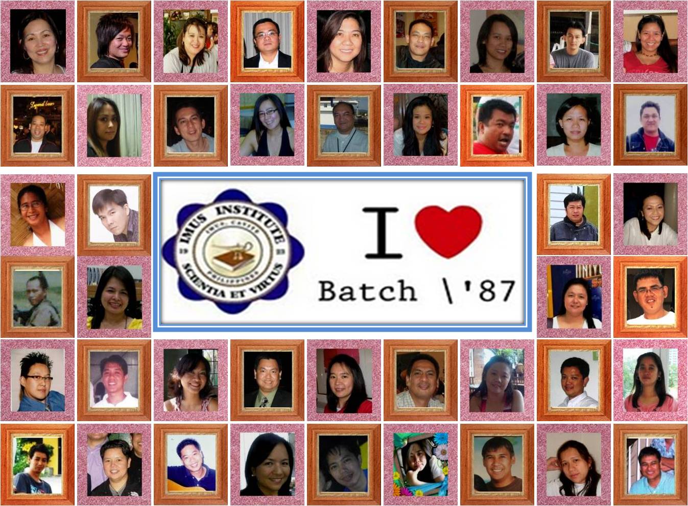 IMUS INSTITUTE HS BATCH 87: BATCH '87 LOVE KO TO!