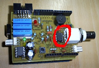 pH meter using the Arduino board: How to sold a high impedance terminal