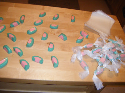 Me Things: TUMMY TIME and Homemade Saltwater Taffy Recipe