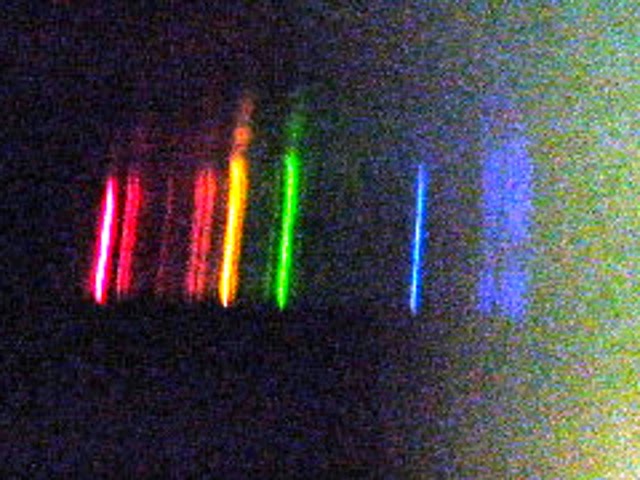 Spectrum tubes and CD spectroscopes