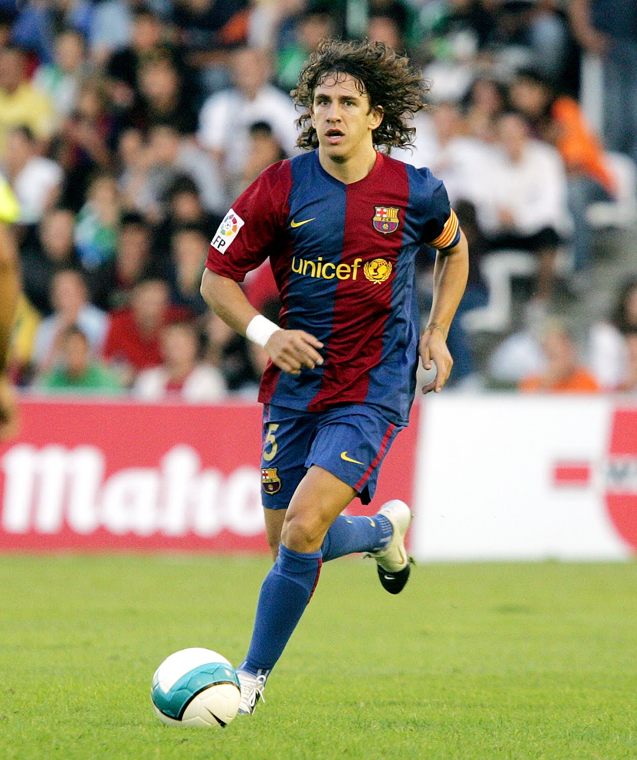 Sport Images Gallery: Carles Puyol FC Barcelona