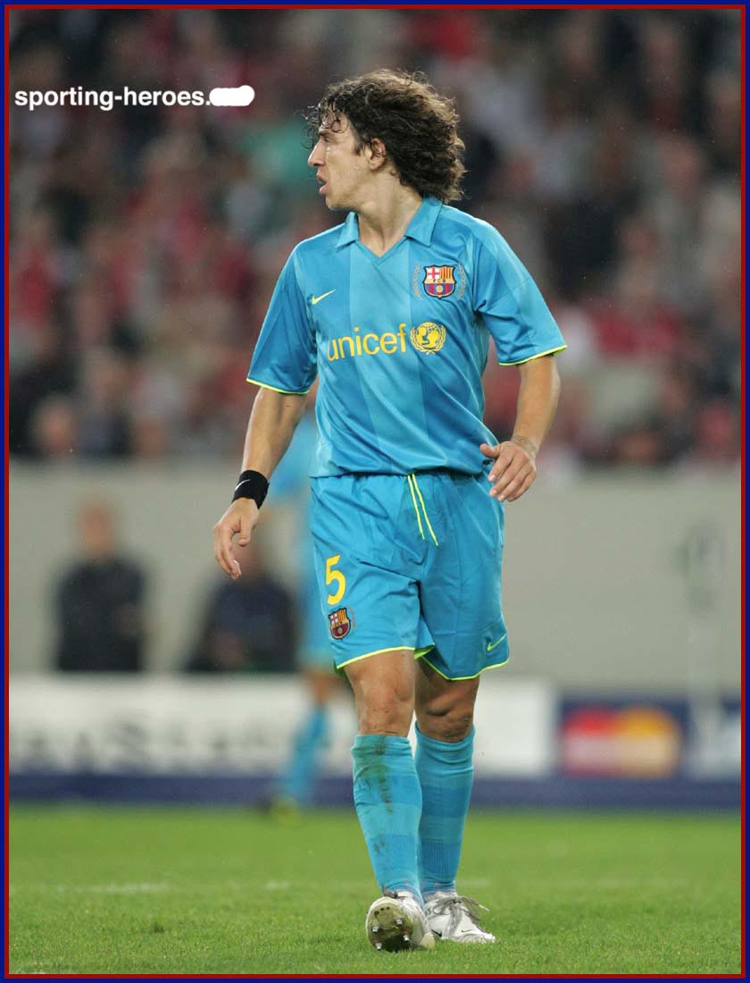 The Best Footballers: Carles Puyol, the defender football of Spain