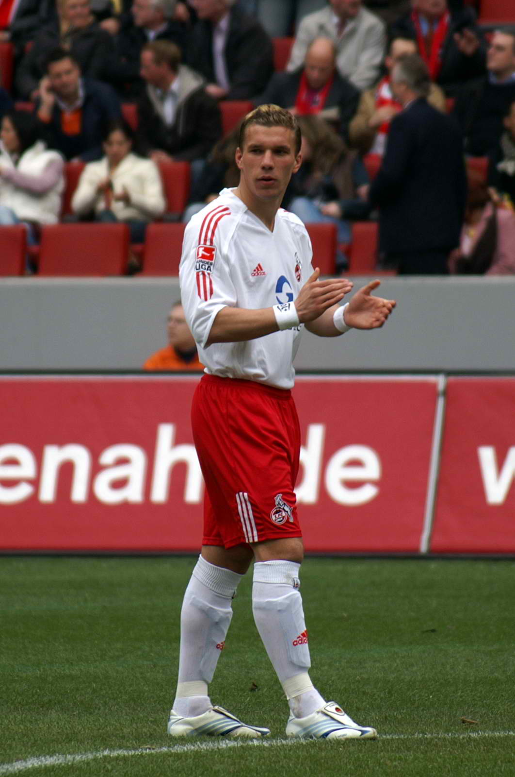 The Best Footballers: Lukas Podolski as striker football team of Germany