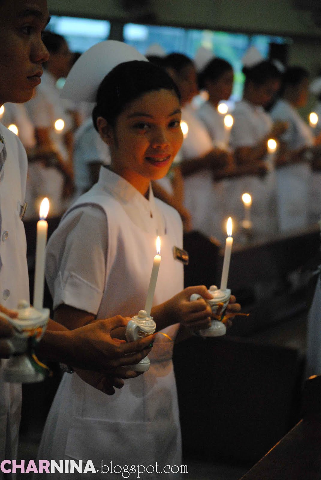 Capping Pinning And Candle Lighting Ceremony ~ Char And Nina