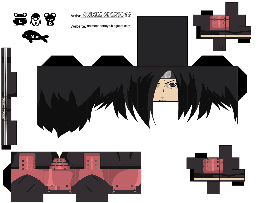 Cool Naruto Shippuden Papercraft | Japan Media Online