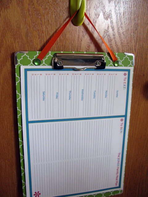 IHeart Organizing: Hungry for some Meal Planning?