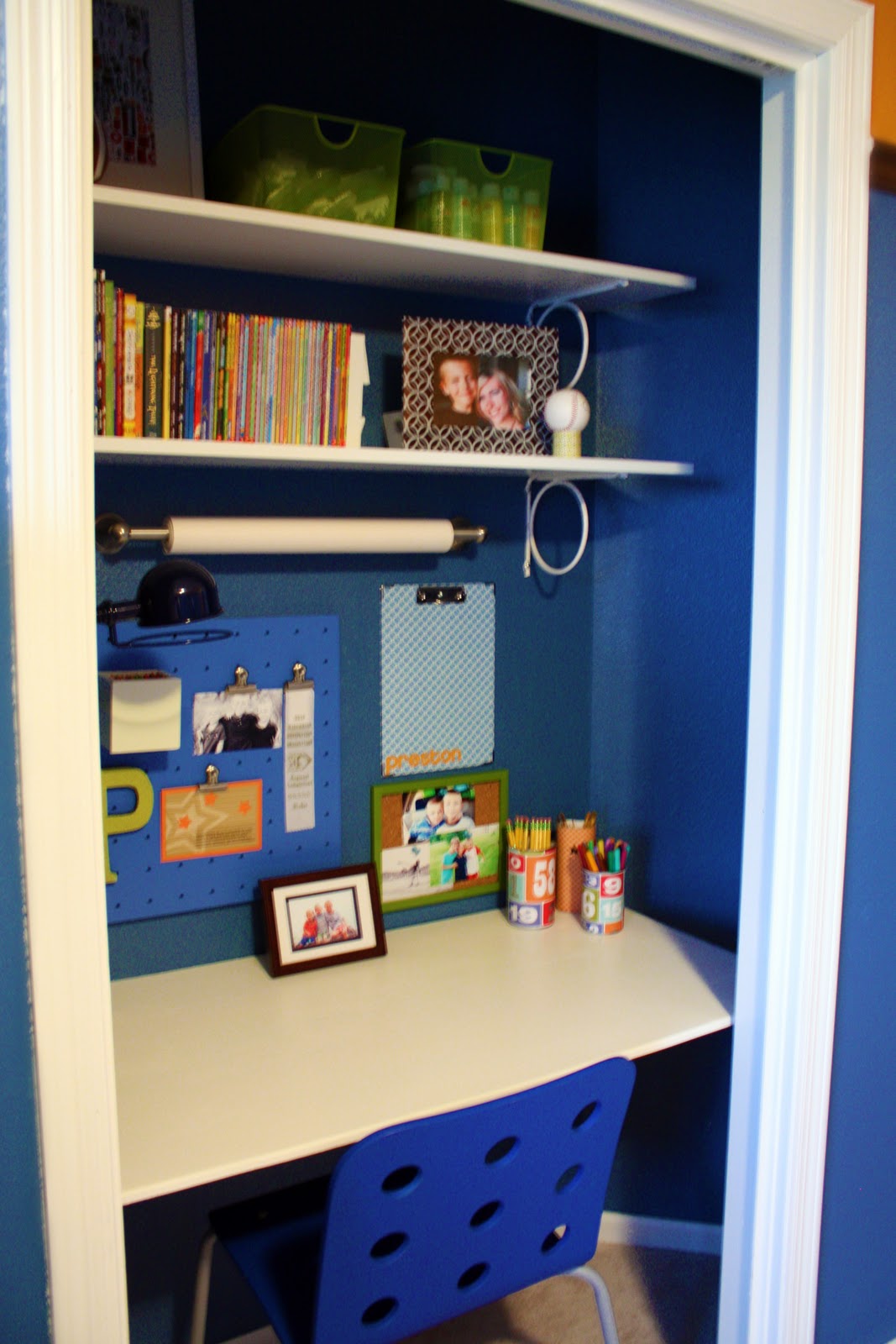 IHeart Organizing: Closet Case: The Ultimate Kid's Study Zone!