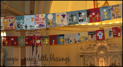 First Communion Banner Examples