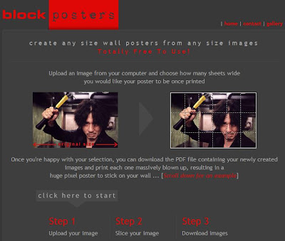 Tecnología habitual: Imprimir posters de varias páginas: Block Posters