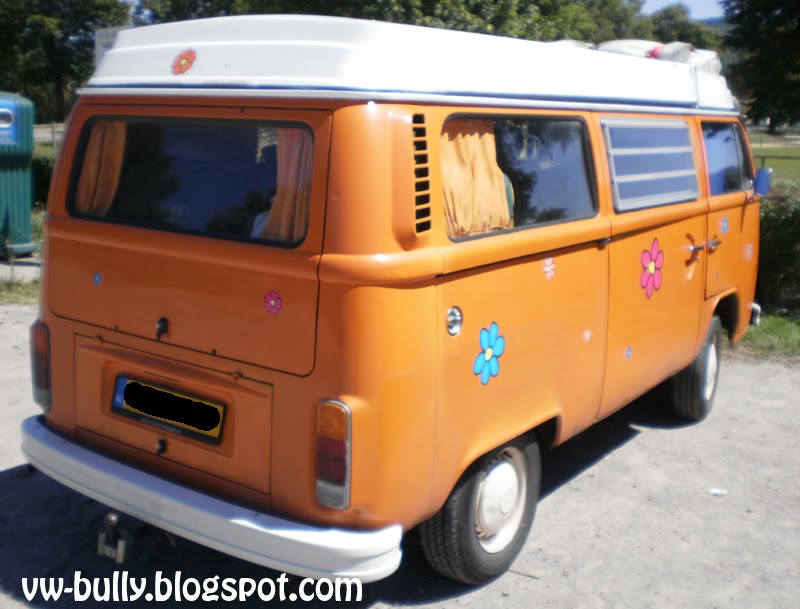 VW-Bully und andere Old-Timer: Flower Power Camper Van