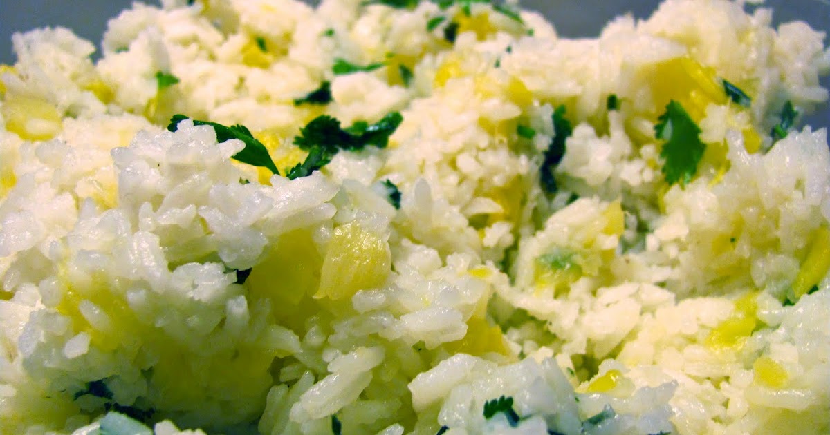 The Double Dipped Life: Pineapple Cilantro Rice
