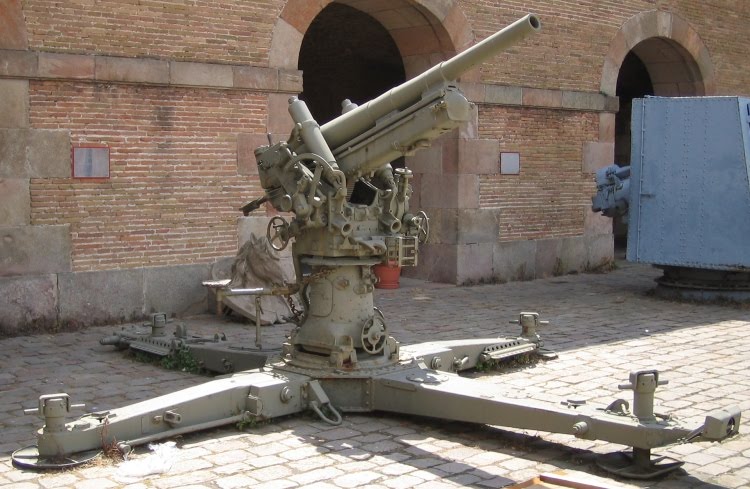 Interbellum: Vickers 75mm Anti-Aircraft Gun