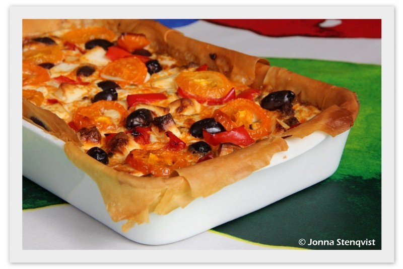 Jonnas recept: Grekisk filodegspaj