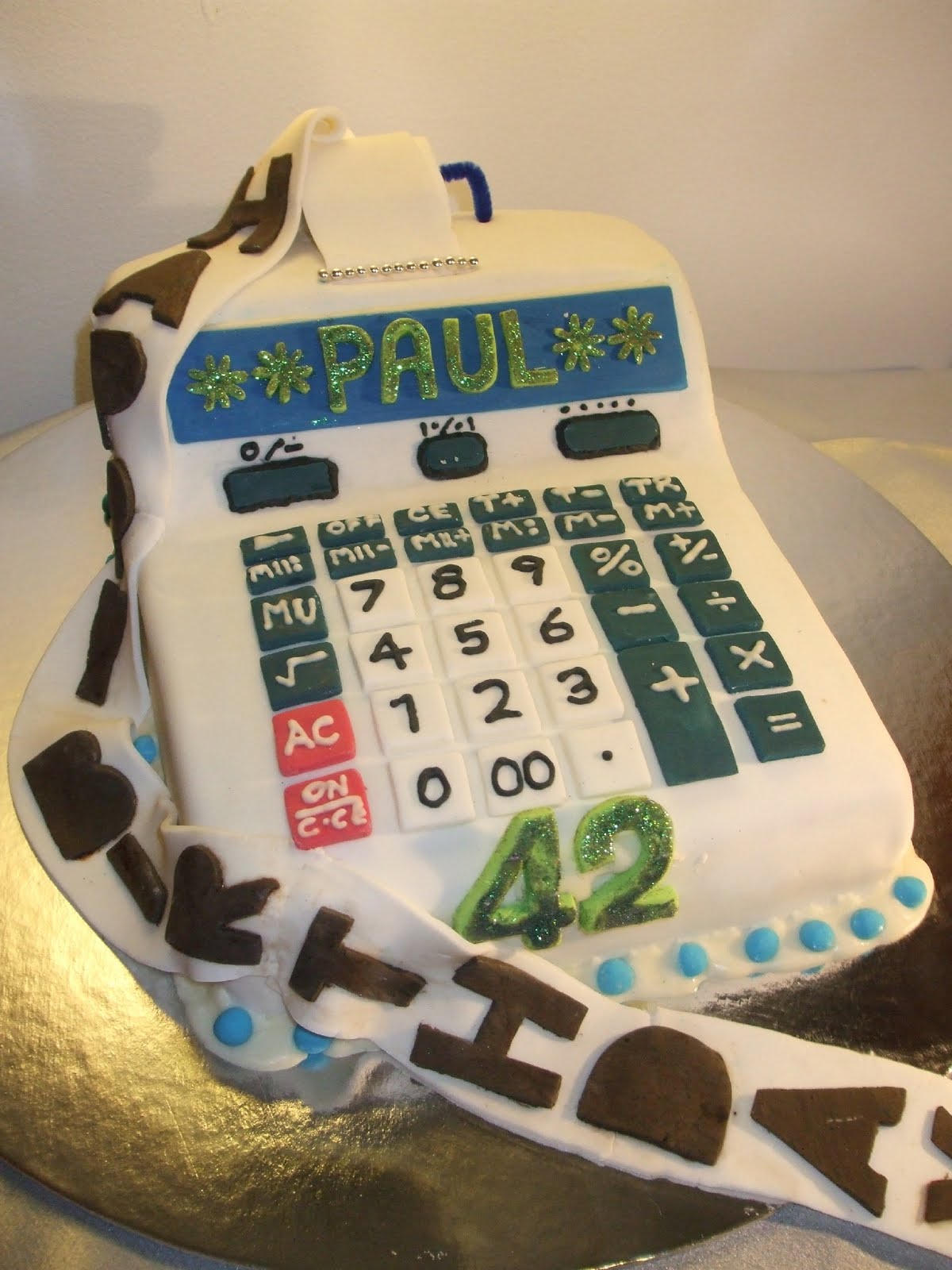Fun Decorating: Paul's Calculator - $100