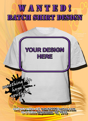 boredom kills: The SEARCH for BATCH SHIRT DESIGN