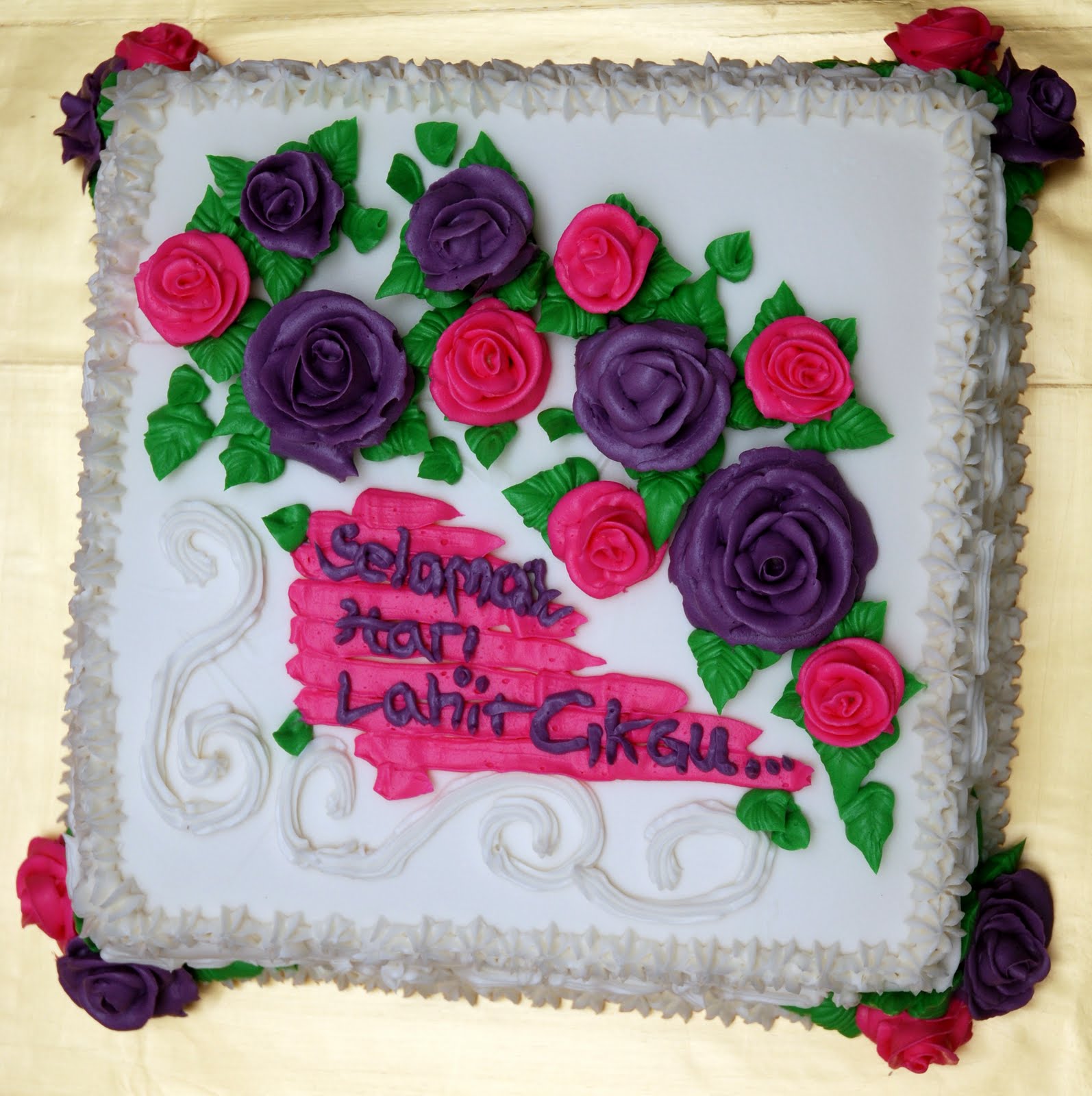 Qnineteen Delights: Selamat Hari Jadi Cikgu....