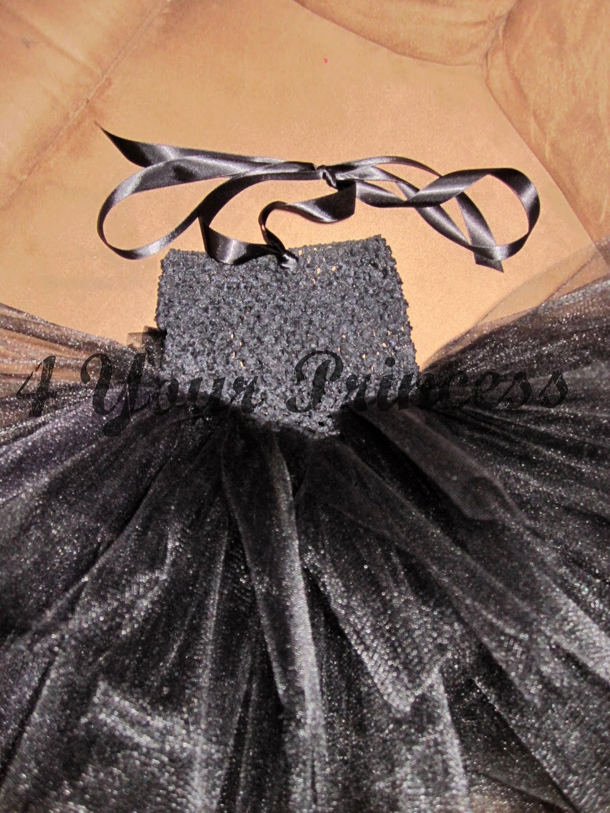 4 Your Princess: Black Tutu Dress