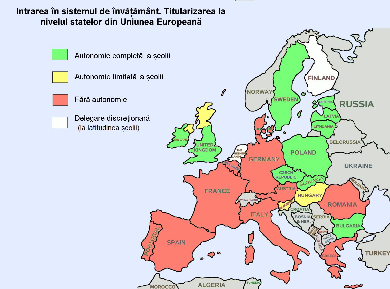 Liviu Marian Pop: Titularizarea in Uniunea Europeana