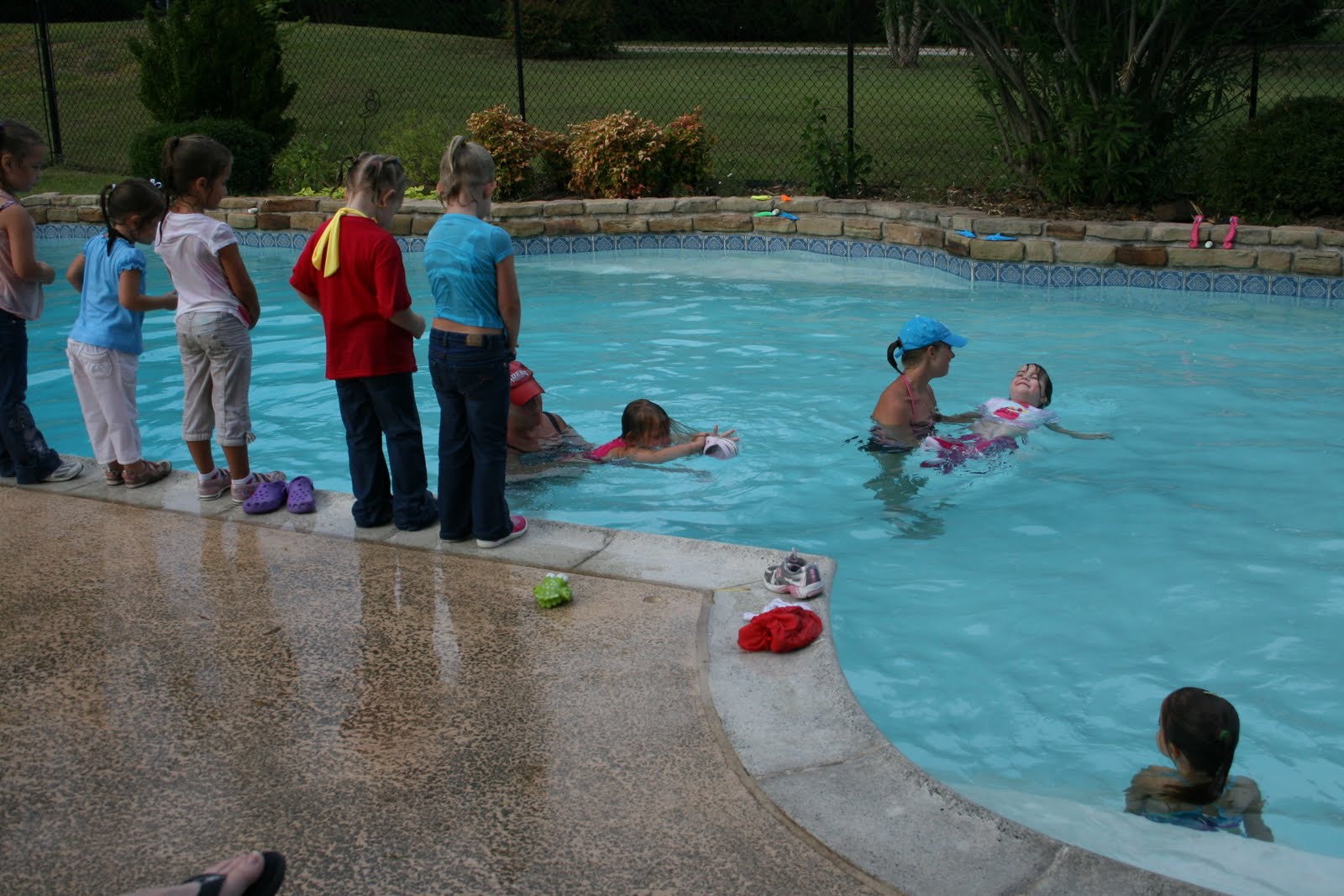 The Shellito's: Swim Class Graduation