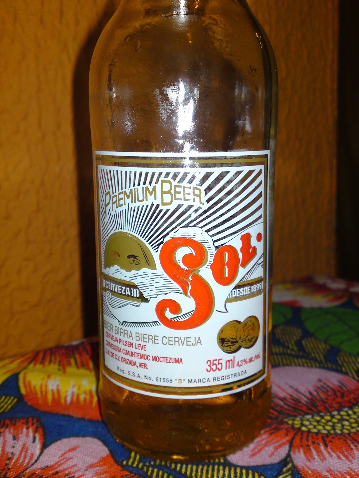 Cervejas Que Bebi: Cerveza Sol