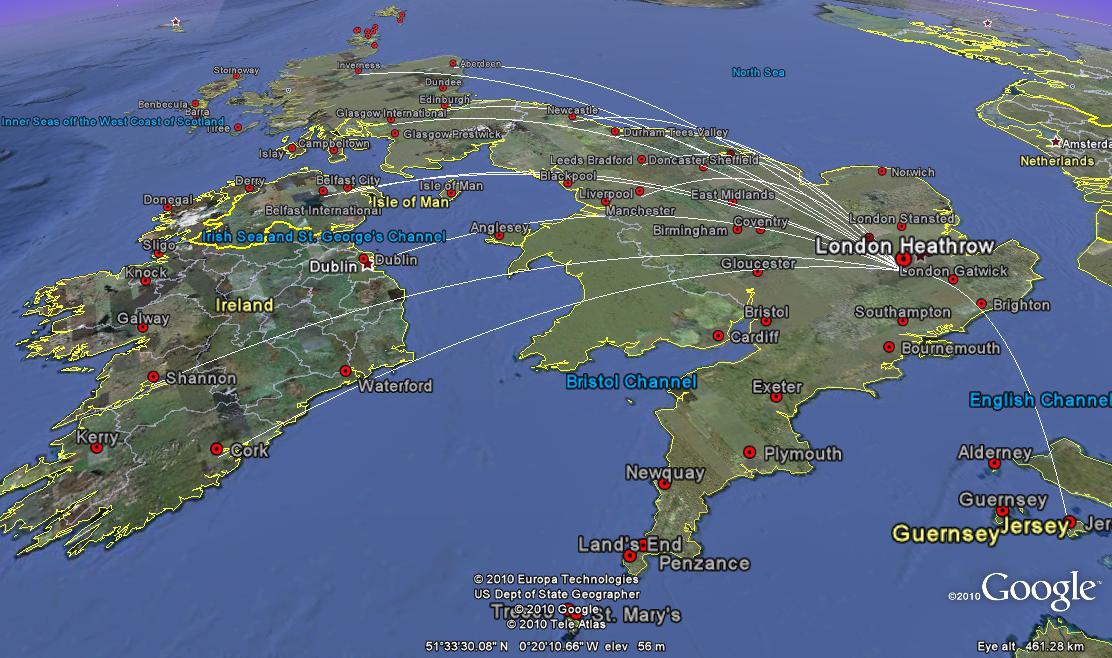 AEROPLANE SEPARATION: January 2011