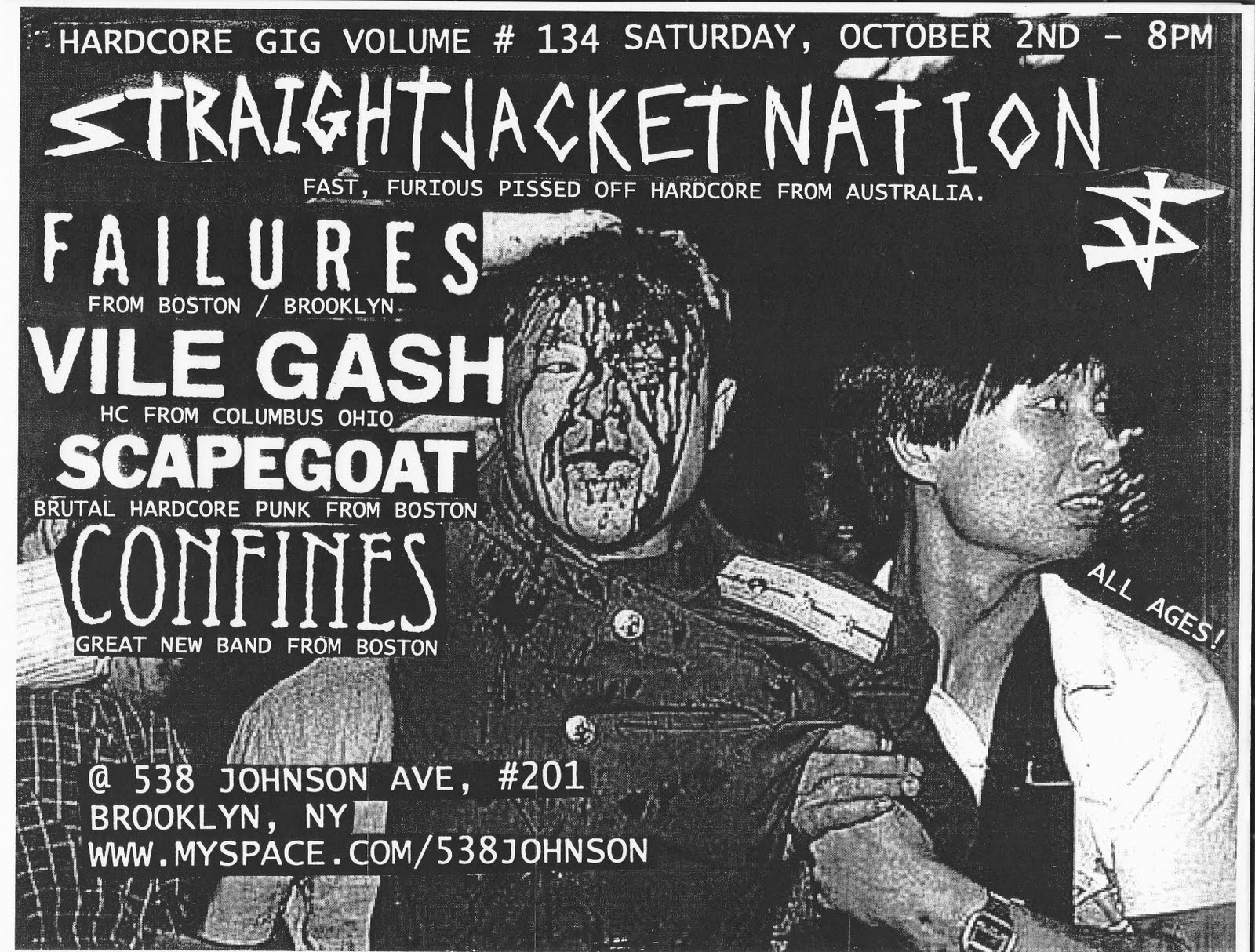 BELLS OF DOOM TOLL: Upcoming Vile Gash eastern U.S. shows 9/29 - 10/1