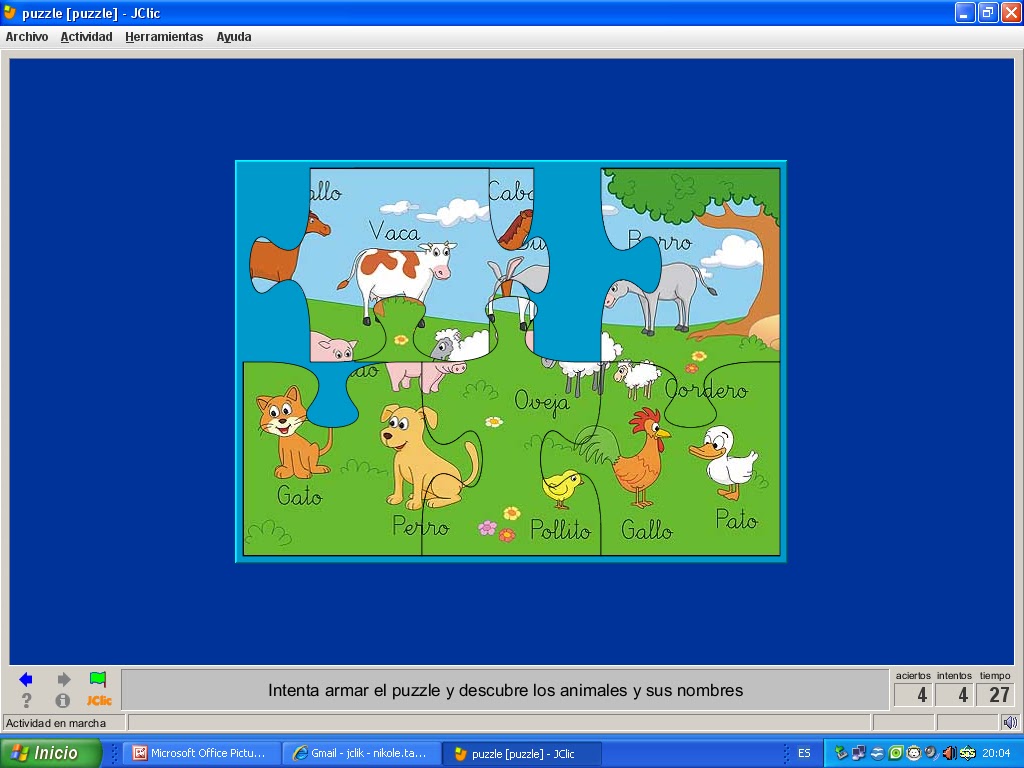 "LA EDUCACIÓN INFANTIL": JCLIC