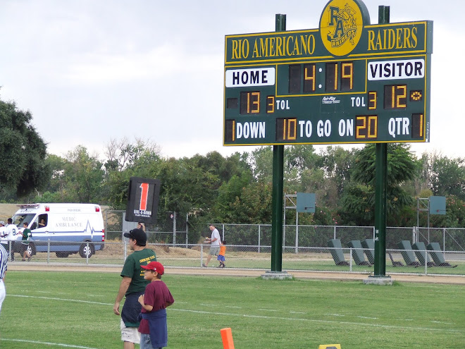 NATOMAS JV FOOTBALL: Natomas High Football Unpatriotic