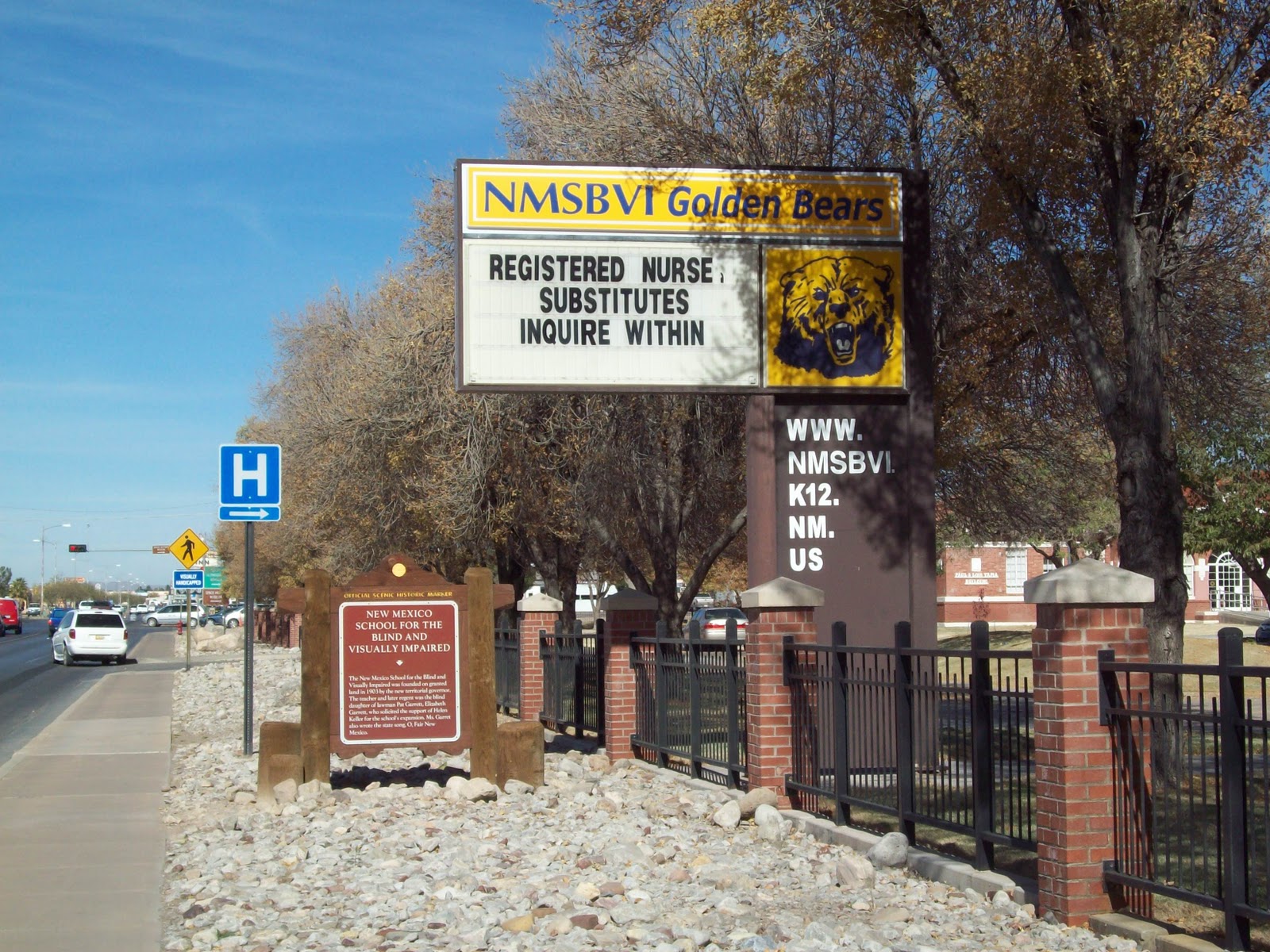Backyard New Mexico: New Mexico School for the Blind and Visually Impaired