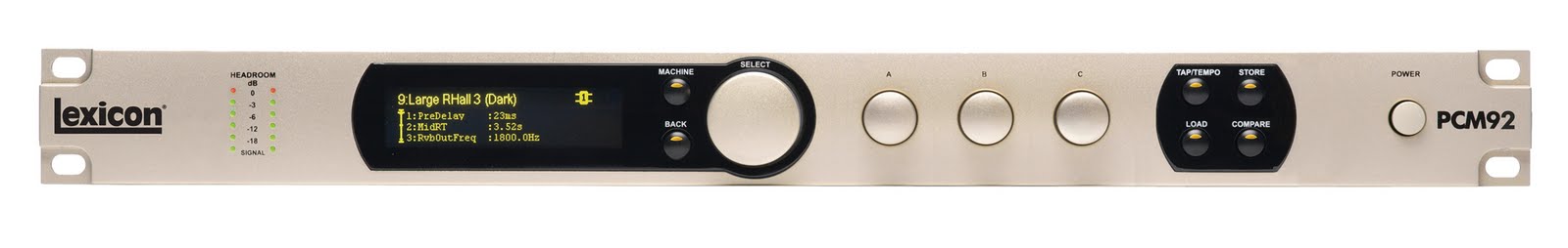 Lexicon® Introduces PCM92 Stereo Reverb/Effects Processor for Live And ...
