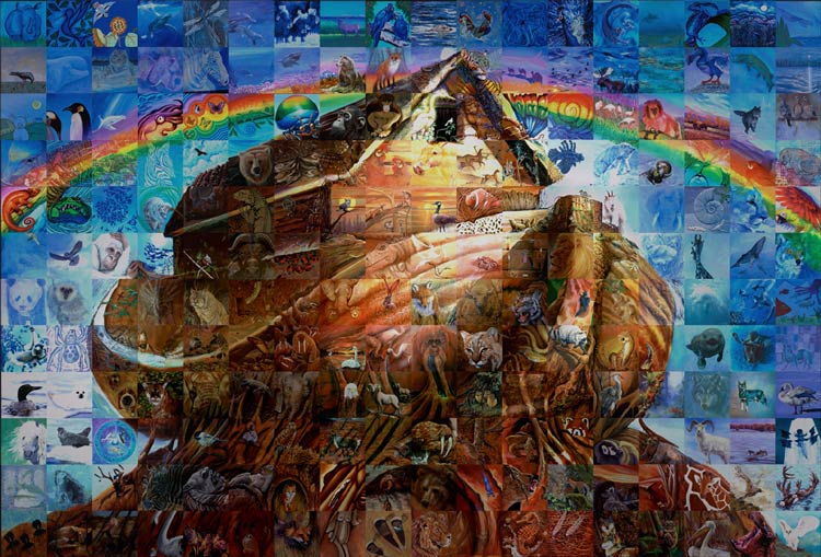 Street Art Life: noah's ark mural