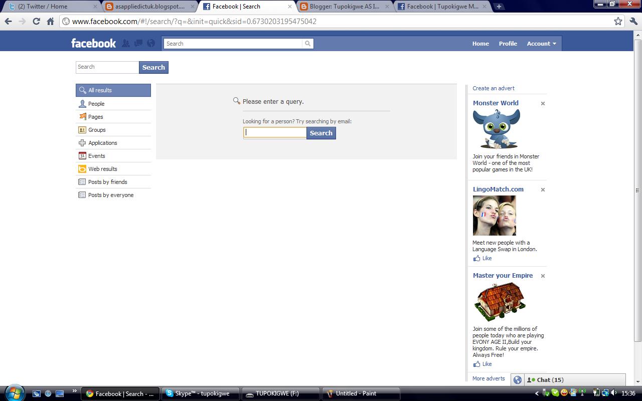 Tupokigwe AS IT: Social Networking