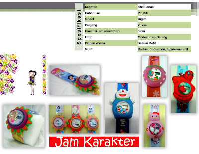 Pusat Jam: [SOLD OUT] Jam Karakter