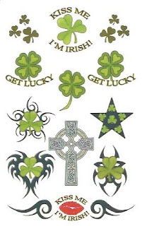 Temporary Tattoo Design: Irish Celtic Temporary Tattoos Design